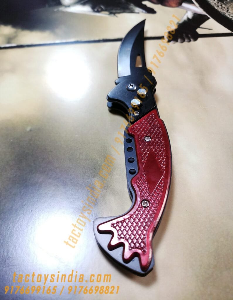 F881 Double Safety Automatic Folding Knife Button Operated Blade ...