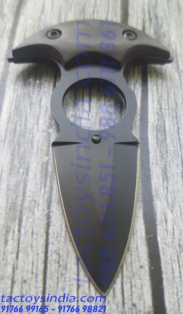 Push Dagger Neck Knife defence Pendant With Quick release ABS Fibre ...